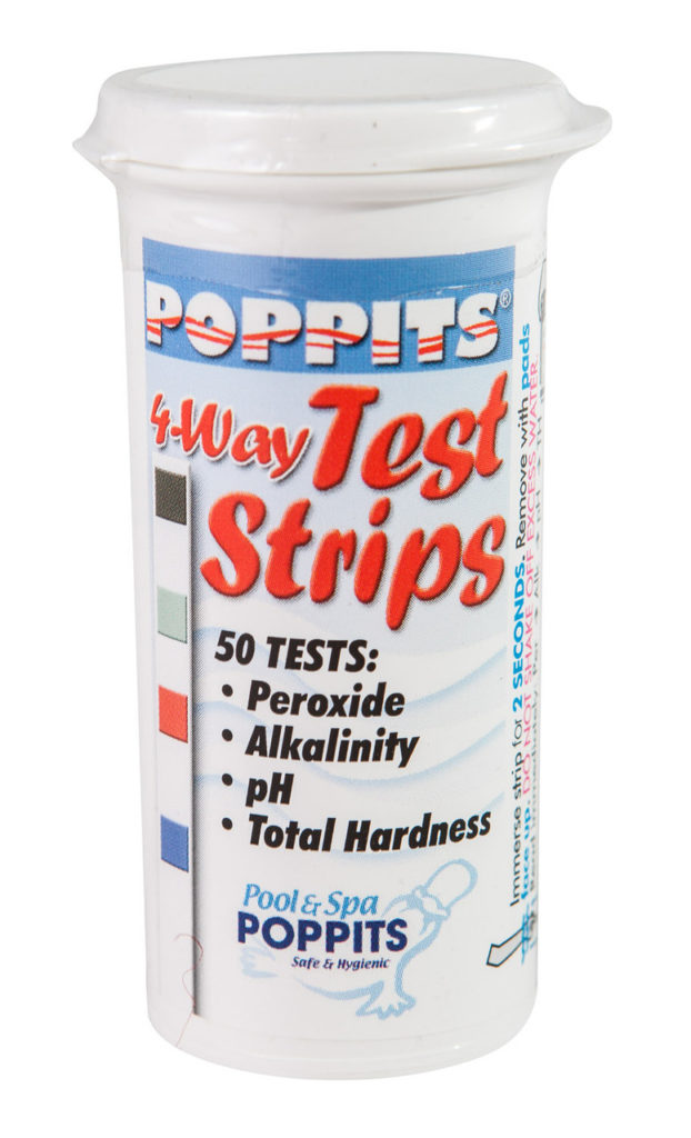 Poppits 4 in 1 Test Strips (50 of) | Waterama Pool & Spa